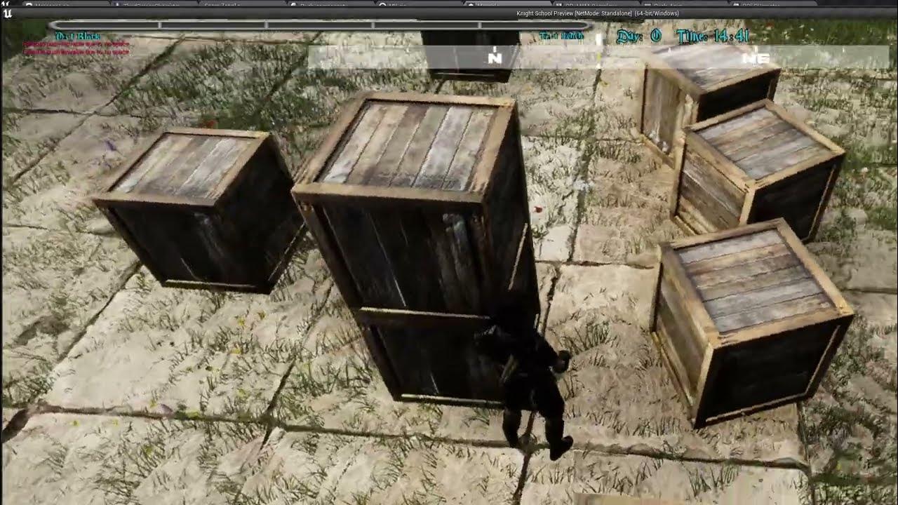 Push Pull Blocks UE4 - YouTube