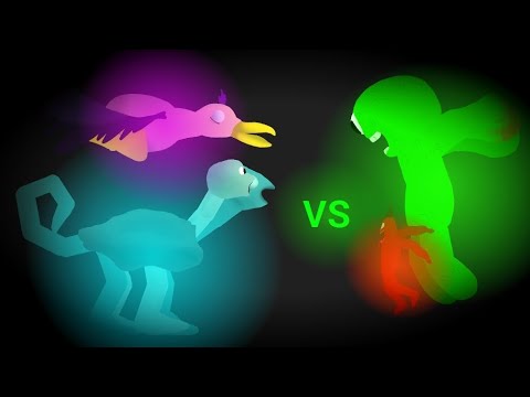 Jumbo josh and Evil Banban vs Little Beak mutant and Tamataki ...