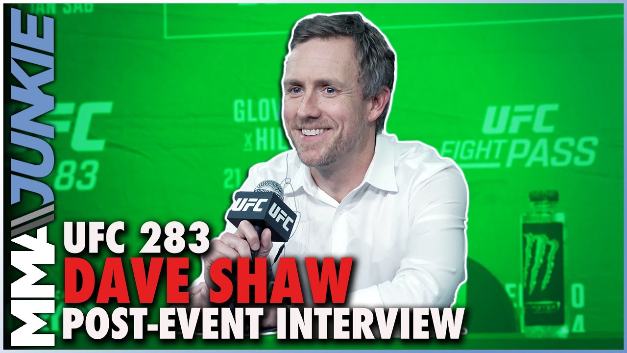 UFC Exec Dave Shaw Wants To Return To 'Pre-Pandemic Levels' Of Events ...