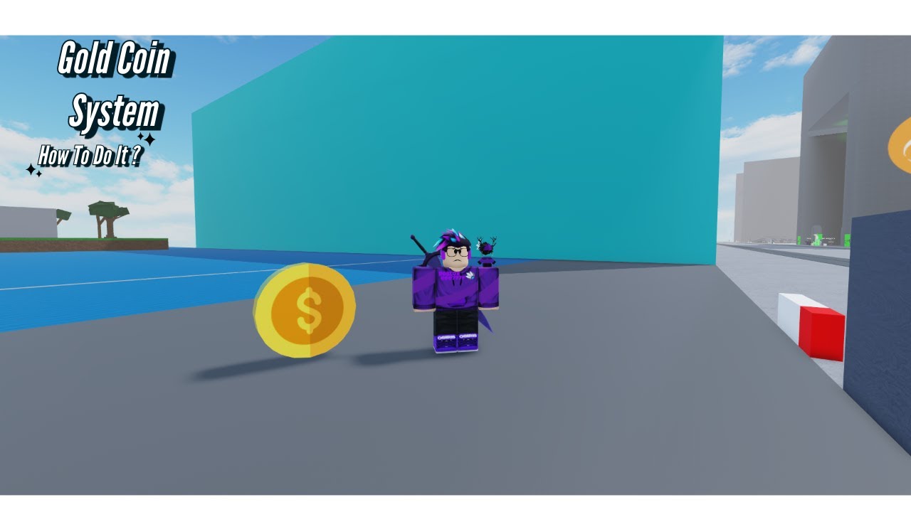 How To Make Gold Coin In Roblox Obby Creator - YouTube