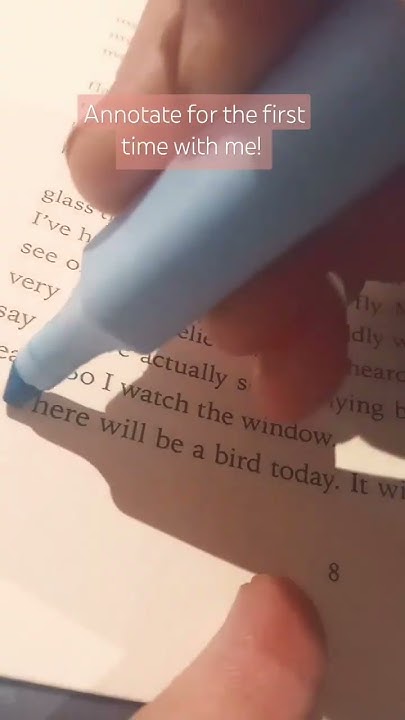 annotate for the first time with me! - YouTube