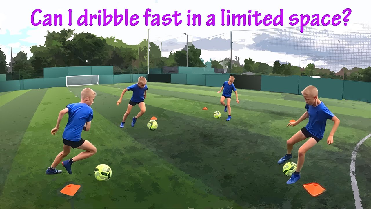 Improve your fast dribbling skills in tight spaces - dribbling practice ...
