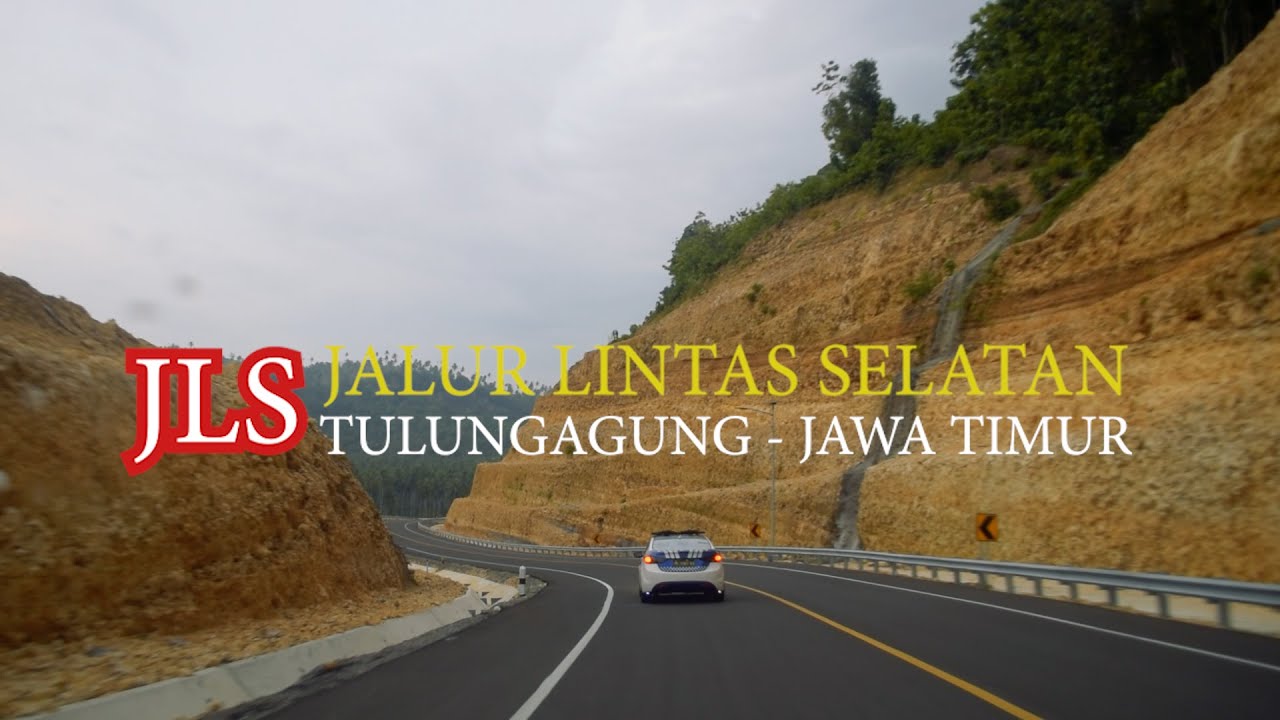 VIRAL !! JALAN INI MEMBELAH GUNUNG !! JLS (Jalur Lintas Selatan ...
