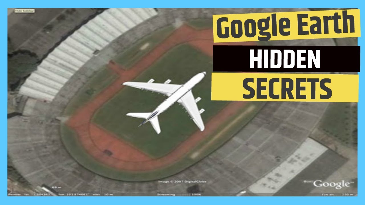 Google Earth - 10 RARE Secrets - YouTube