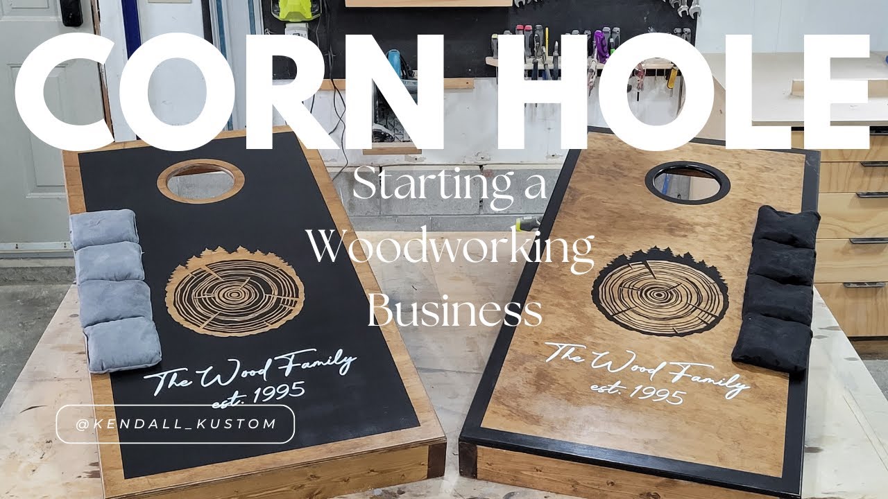 How to Make Custom Corn-hole Boards | DIY Woodworking Project - YouTube
