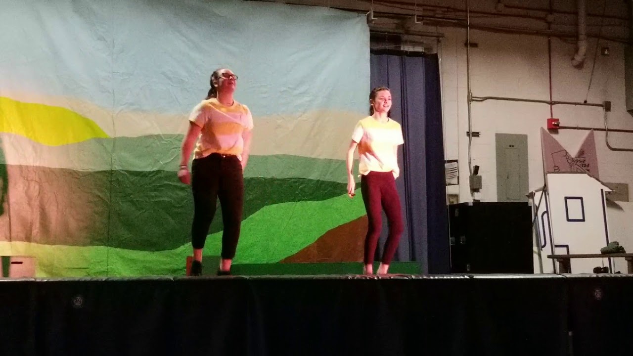 Sylvia & Leah Talent Show Tap 2019 - YouTube