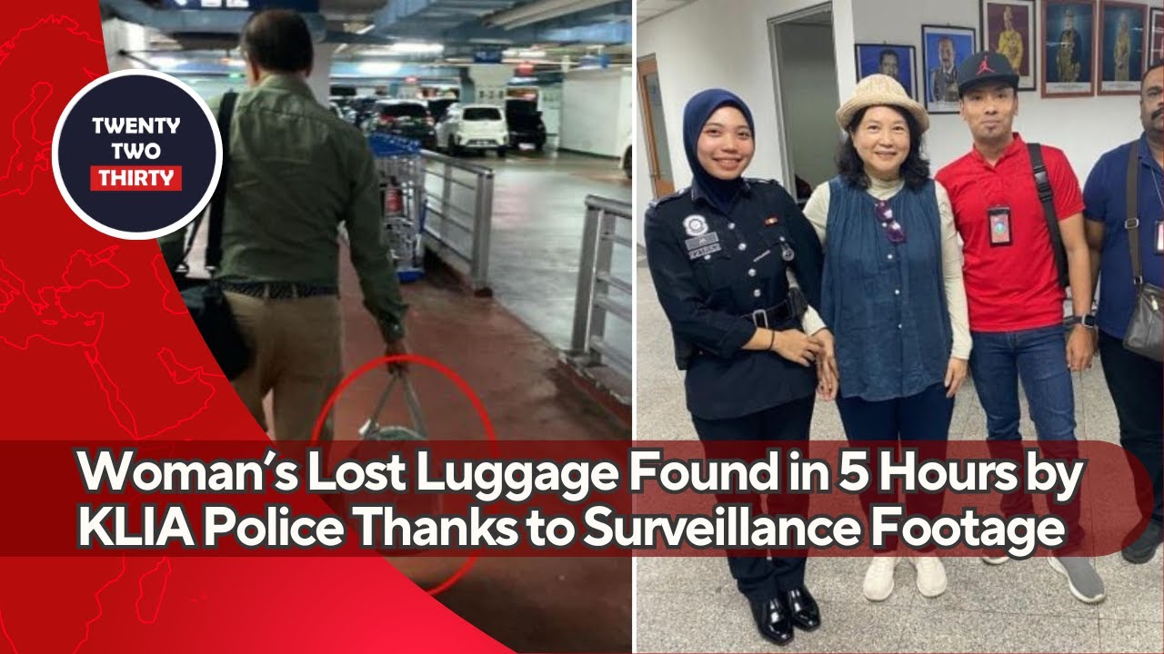 Woman’s Luggage Found in 5 Hours by KLIA Police Thanks to Amazing ...