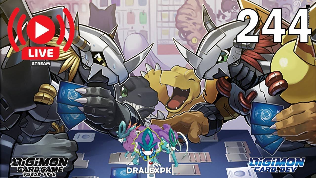 Digimon TCG | D-244 | Buildeando un rato :3 - YouTube