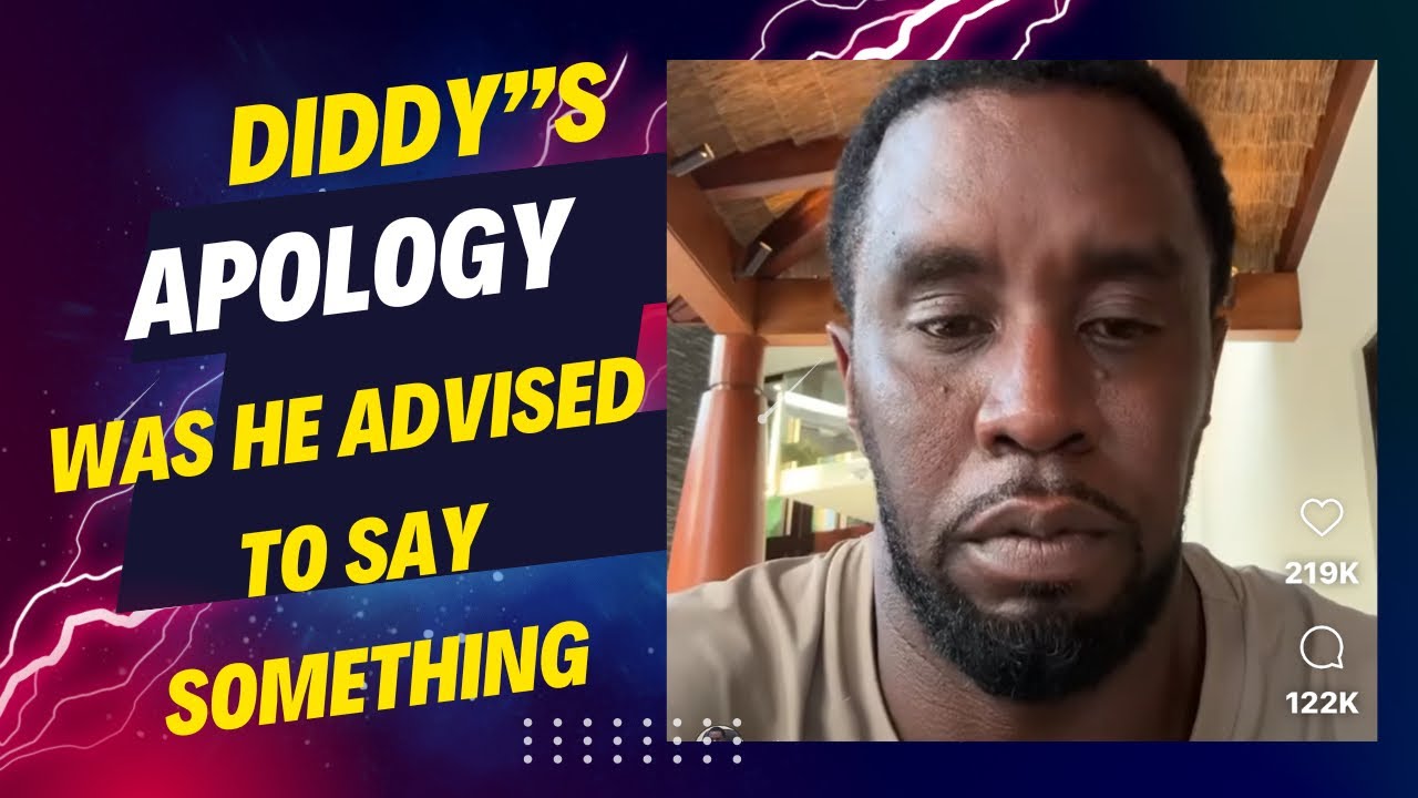 I APOLOGIZE!!! For???? DIDDY ADMITS TO IT!!! - YouTube