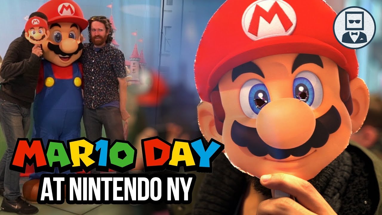Nintendo Invited Us To Celebrate Mario Day 2019 @ Nintendo NY | # ...