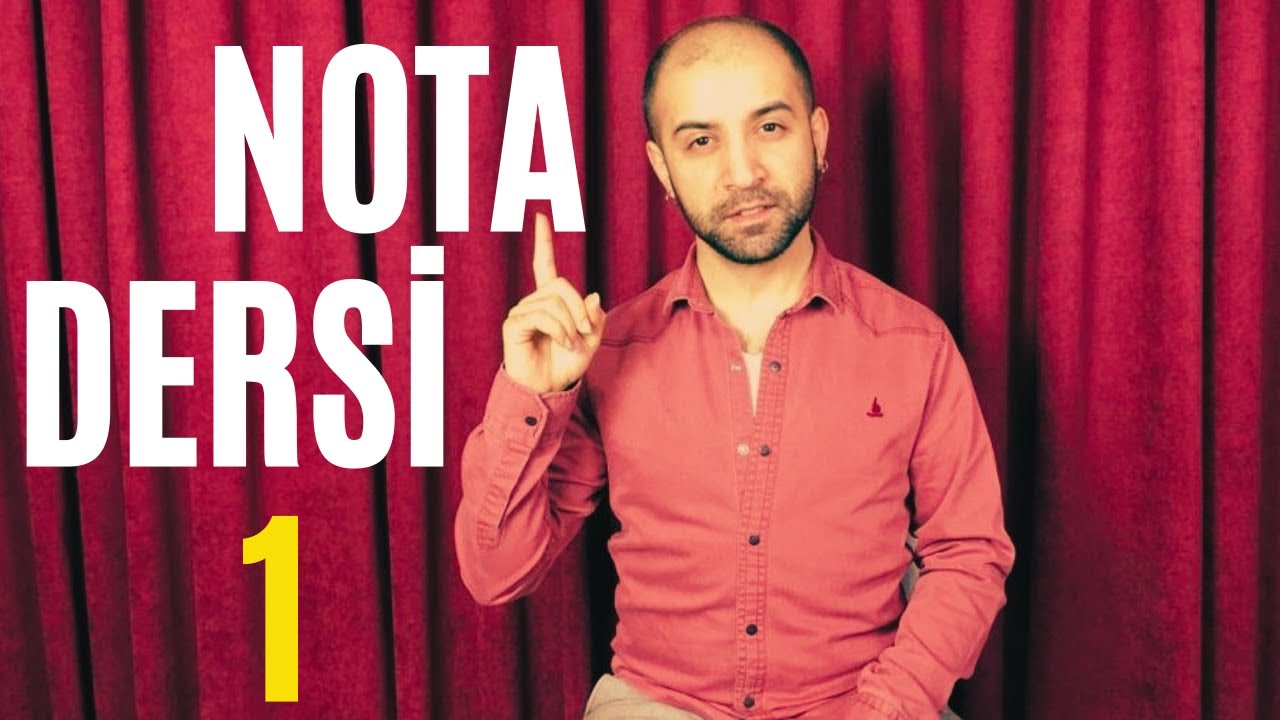 NOTA DERSİ 1 - Nota Yerleri ve İsimleri - Nota Okumayı Öğren - Nota ...