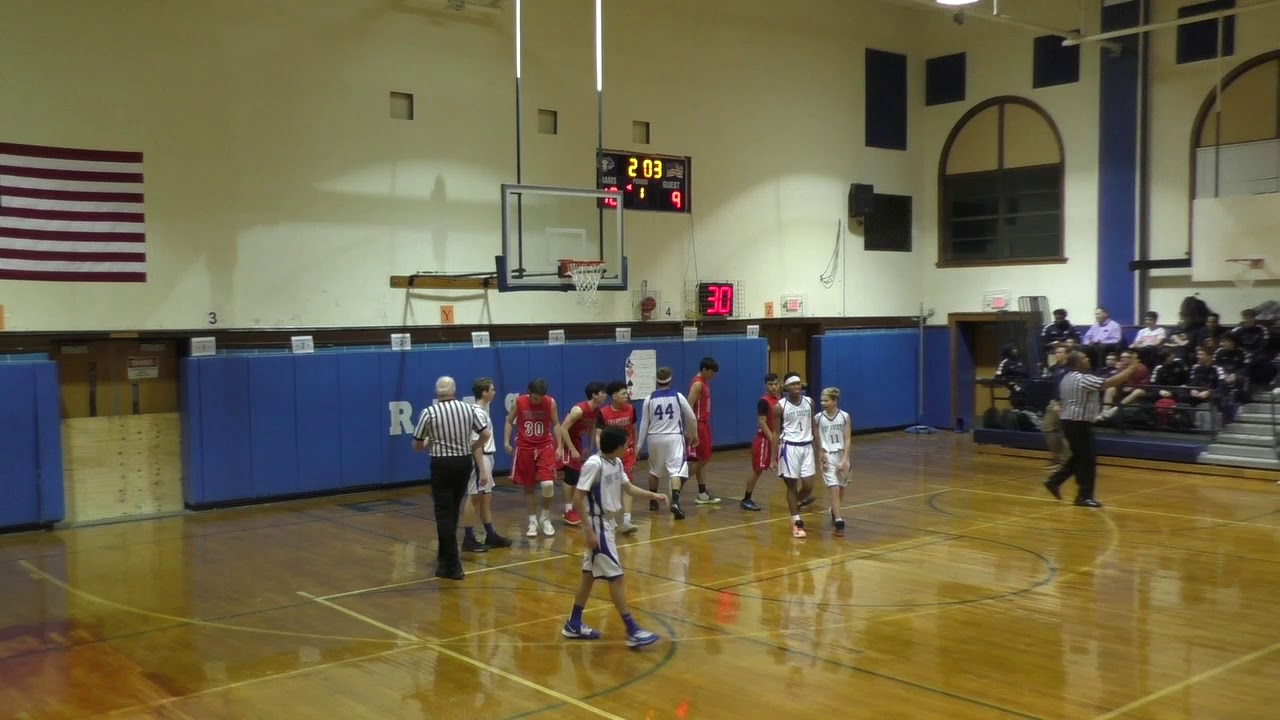 Port Chester Rams JV basketball team vs Ketcham JV team - YouTube