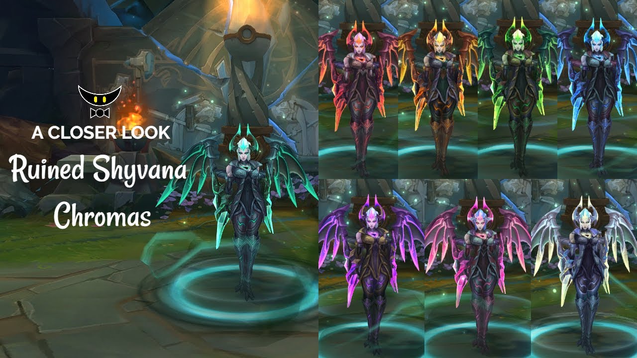 League Of Legends Shyvana Dragon Form