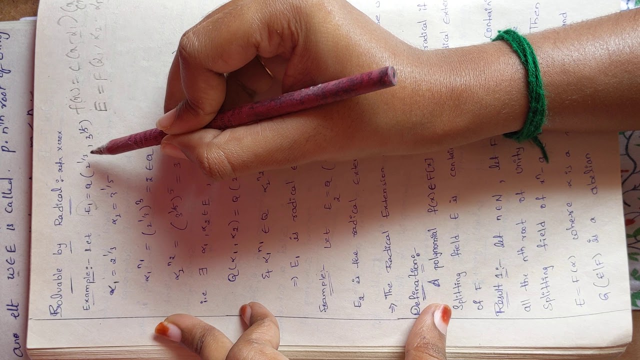 (Unit-4) Lec-1 defs of solvable group, solvable by radical extension ...