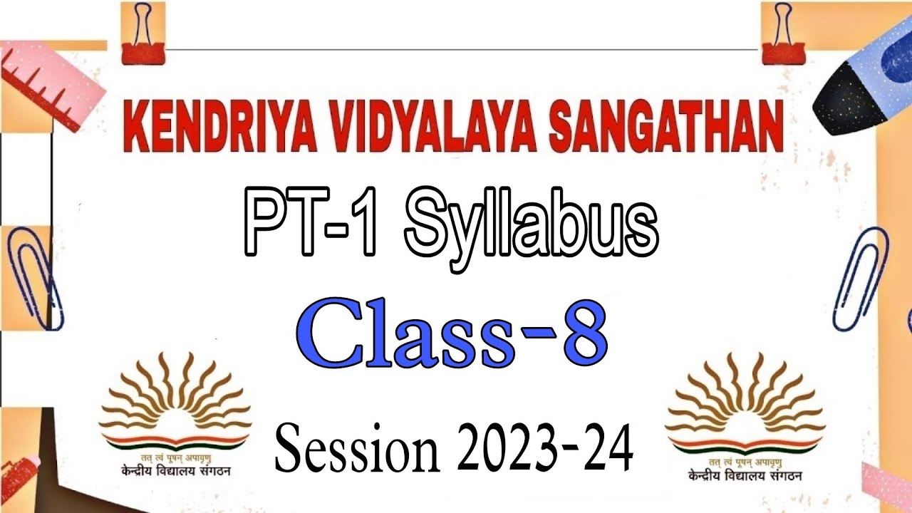 PT 1 Syllabus Class 8 Session 2023 24 All Subjects SPLIT UP For pt-1-syllabus-class-8-session-2023-24-all-subjects-split-up-for
