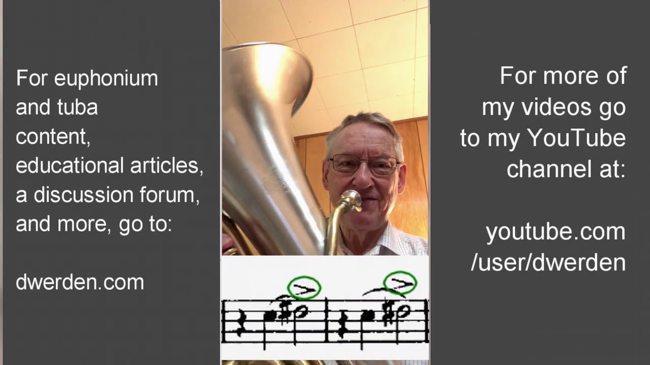 How to Practice Circusdom March's Euphonium / Baritone Part. Fine March ...