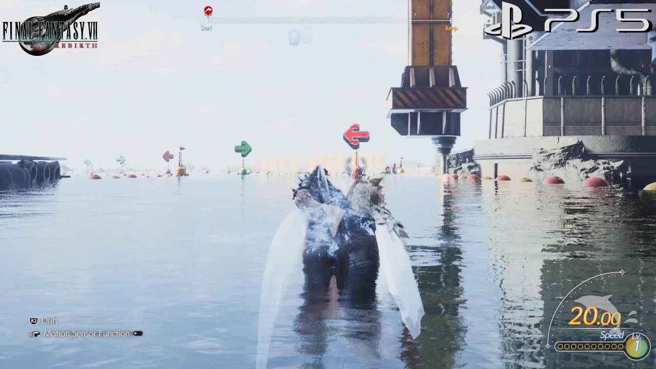 Final Fantasy VII Rebirth - Ride on Dolphin & Motion Sensor Guide ...