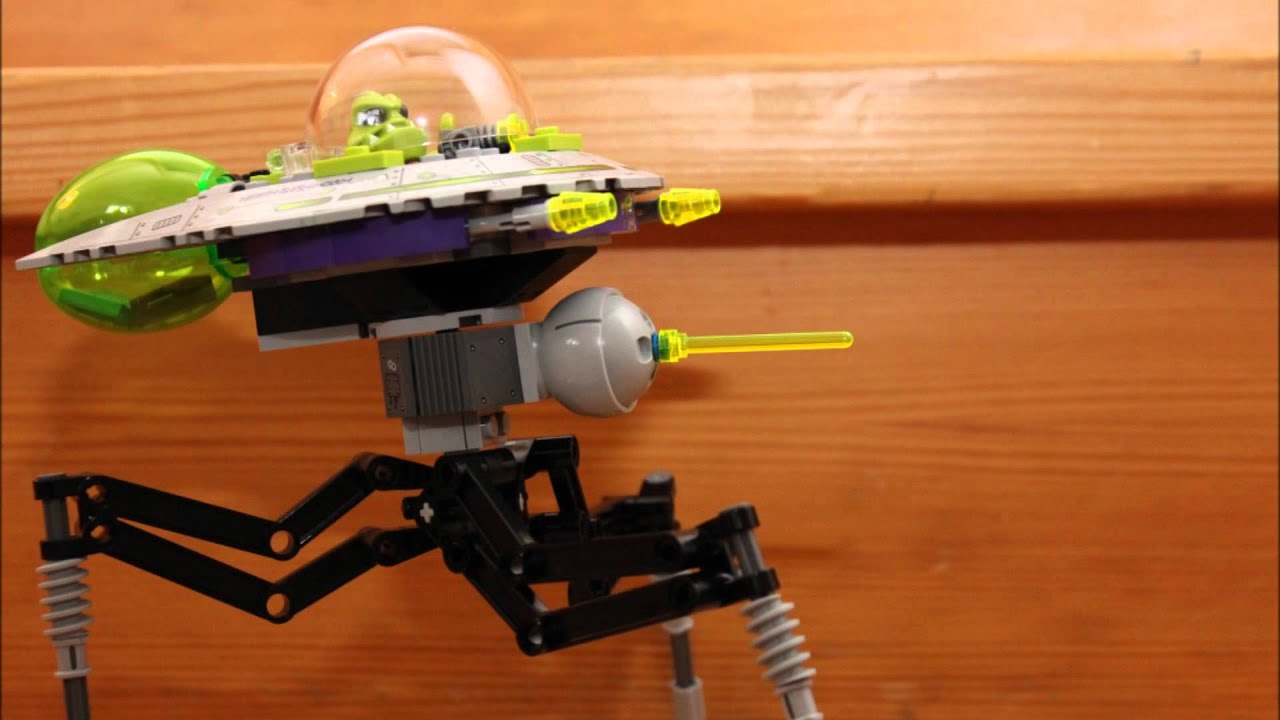 Alien attack - tripod - YouTube