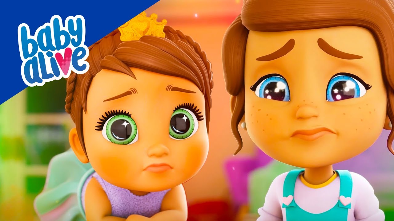 Baby Alive em Português Brasil 👑 Bebê Ellie Vs Princesa Ellie 🌈 ...