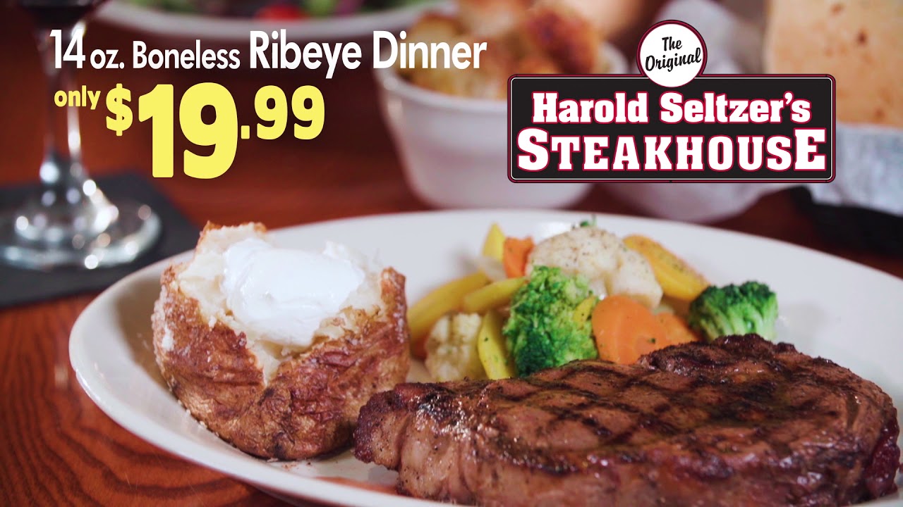 14oz Boneless Ribeye Special! - YouTube