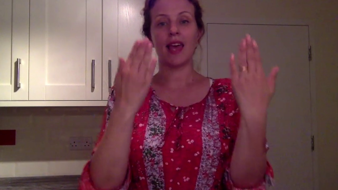 Beginners British sign language-Learn 3 signs everyday-Butter, Jam ...