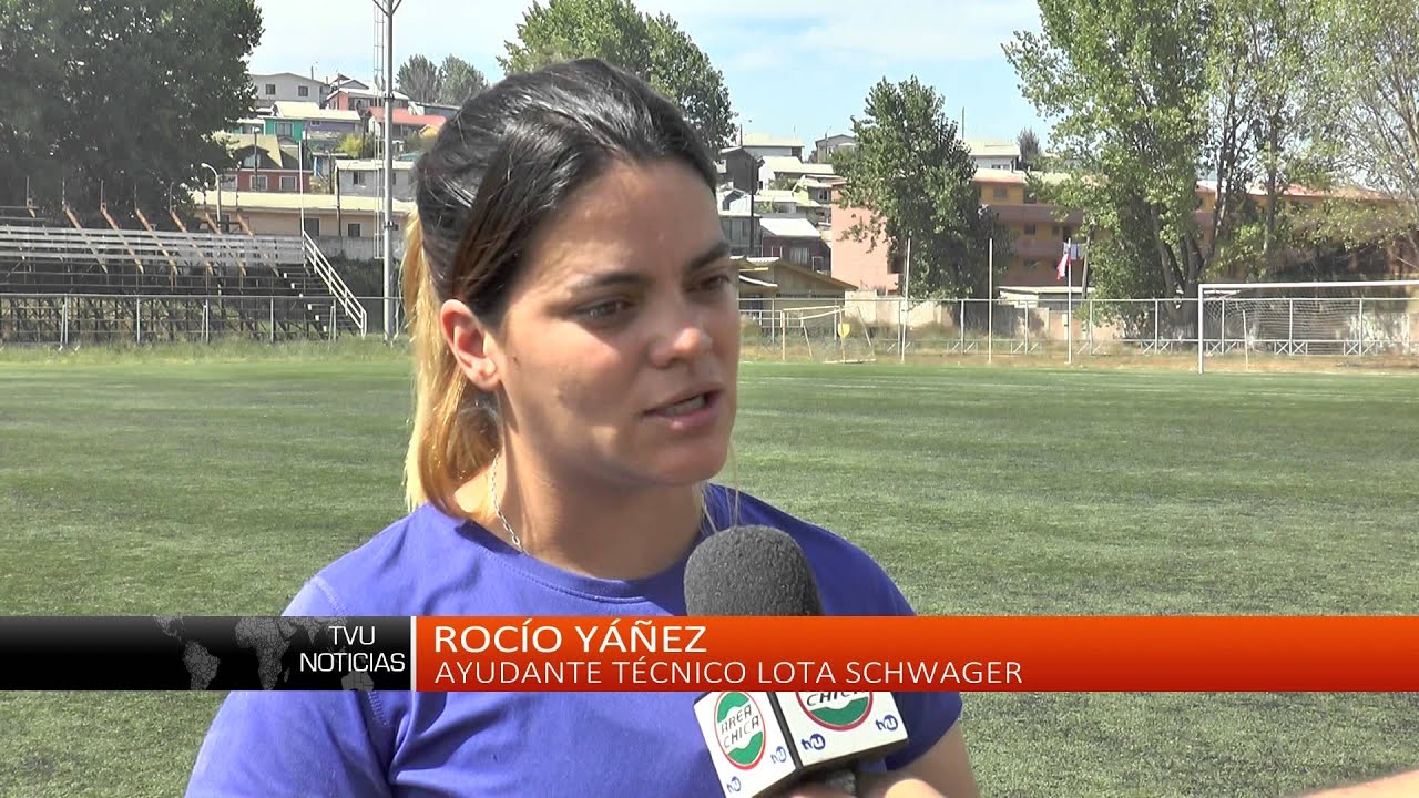 Rocío Yáñez, la entrenadora de Lota Schwager - YouTube
