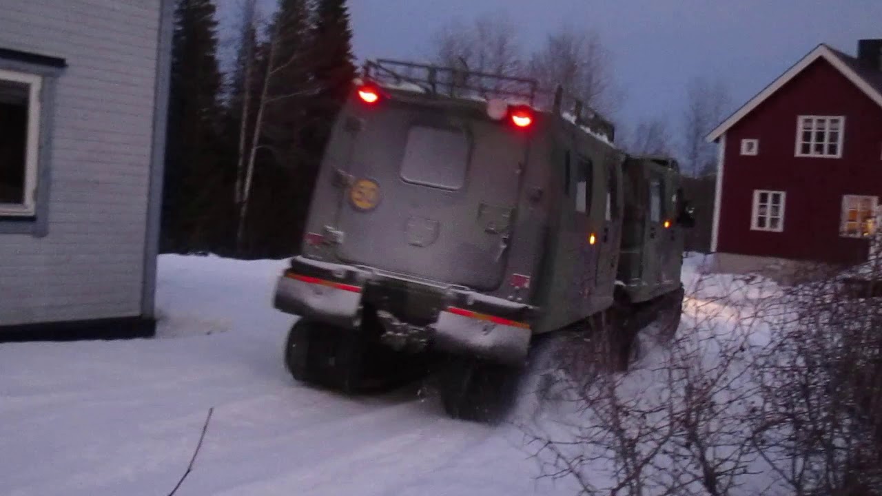 Driving the Haglund off road machine in Nederhogen - YouTube