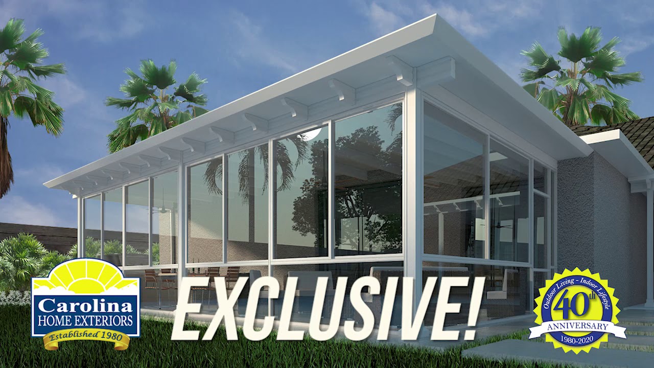 Carolina Home Exteriors Hurricane Resistant Patio Covers - YouTube