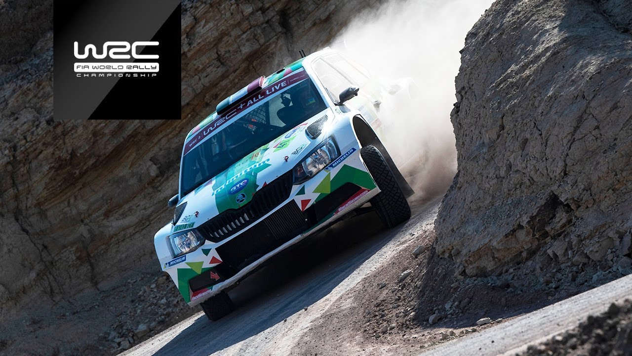WRC 2 - Rally Guanajuato México 2019: Highlights SATURDAY - YouTube