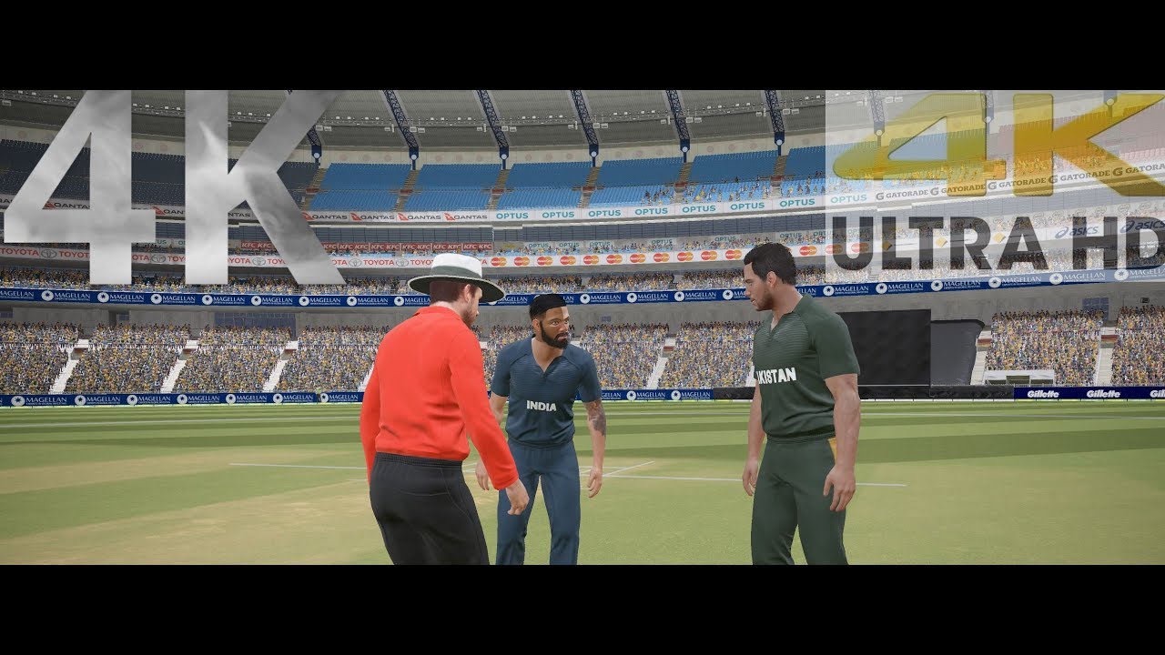 India vs Pakistan T20 [4K] - Ashes Cricket 2017 | 4K - YouTube