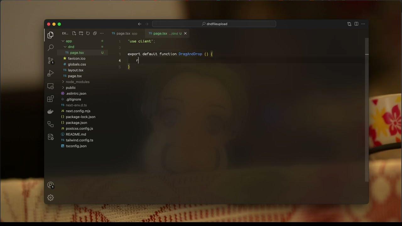Create A Drag And Drop File Input - ChatGPT, NextJS and Tailwindcss - YouTube