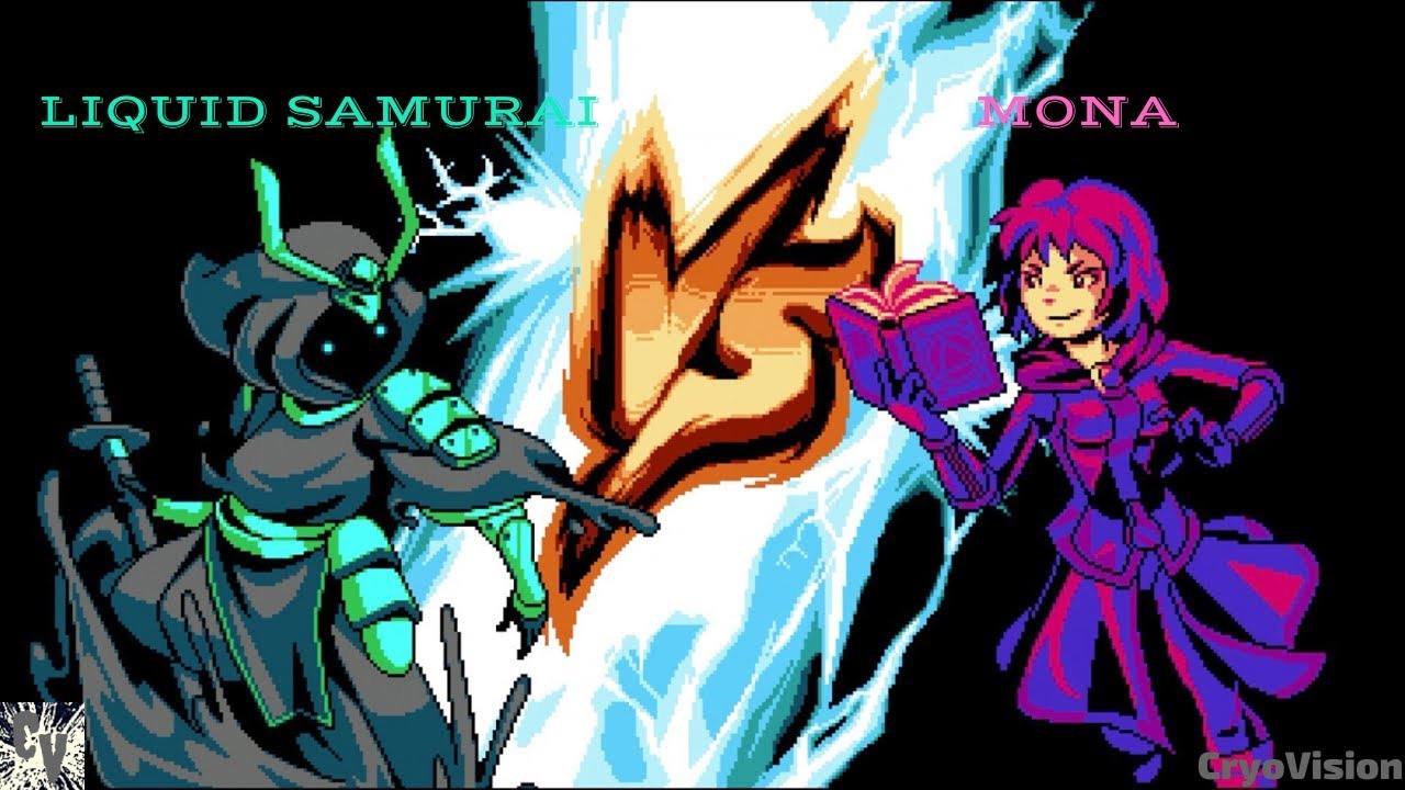 LIQUID SAMURAI vs MONA SHOVEL KNIGHT SHOWDOWN - YouTube
