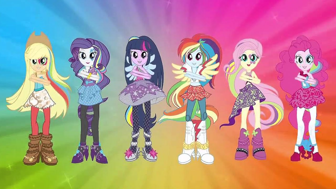 My Little Pony Equestria Girls: Rainbow Rocks Rainbooms - Dance Off ...
