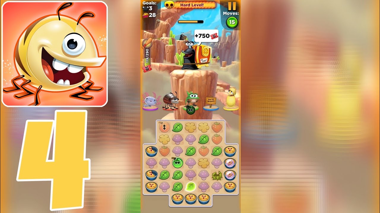 Level 61 - 80 | Best Fiends Gameplay Indonesia Part 4 - YouTube