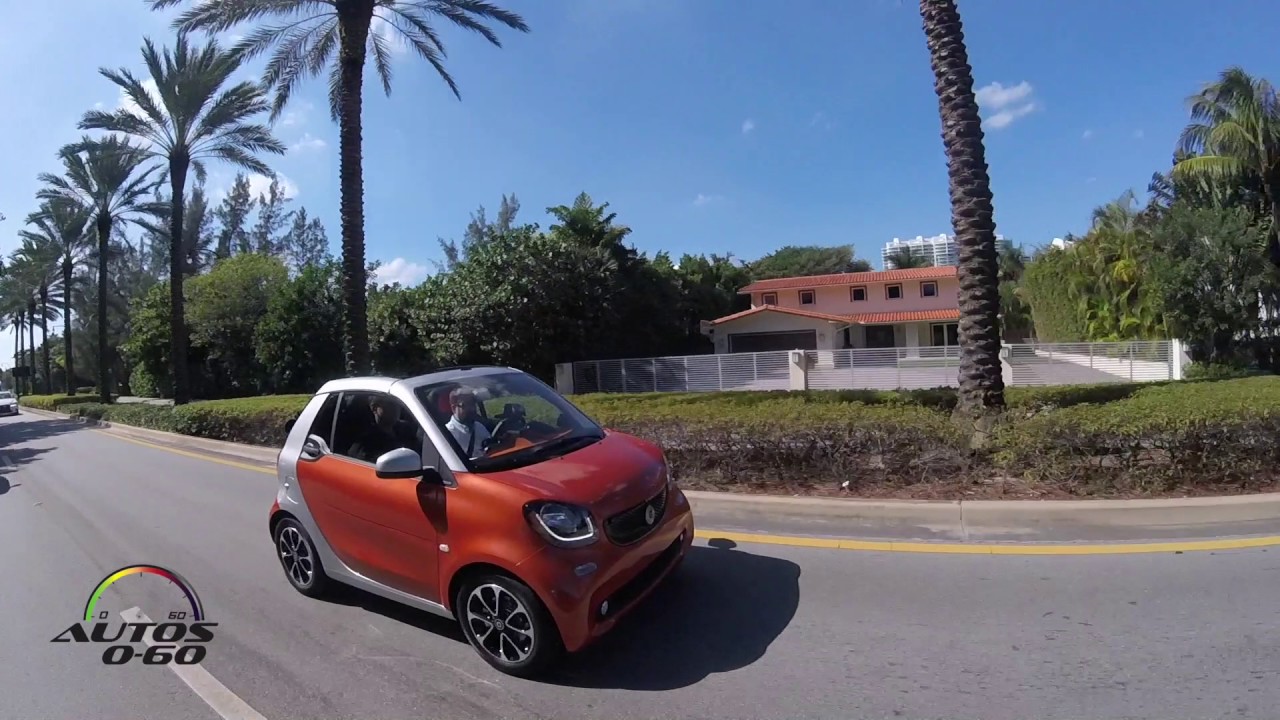 2017 smart fortwo cabrio drive from Miami Beach to Fort Lauderdale ...