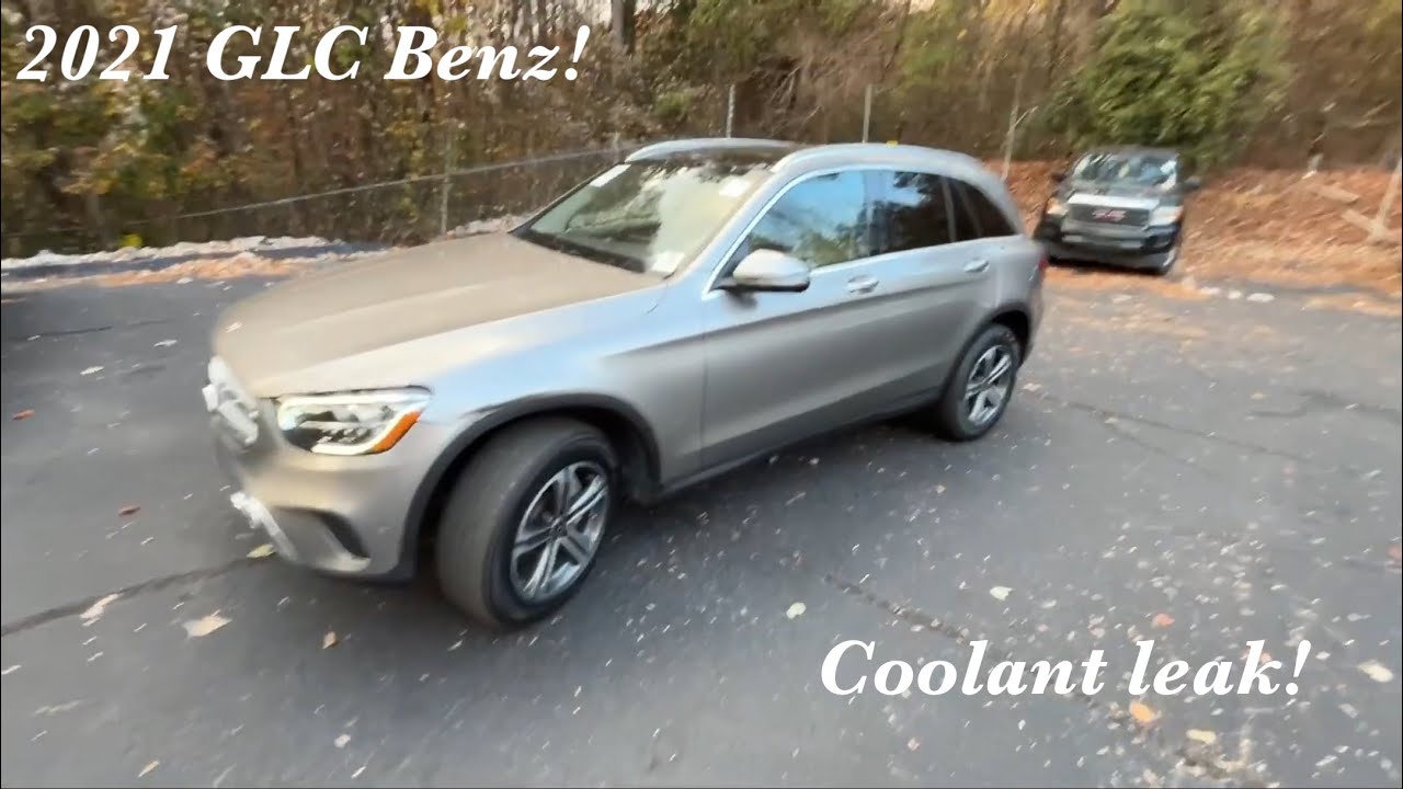Auction car! 2021 Mercedes-Benz GLC test drop walk around POV coolant ...