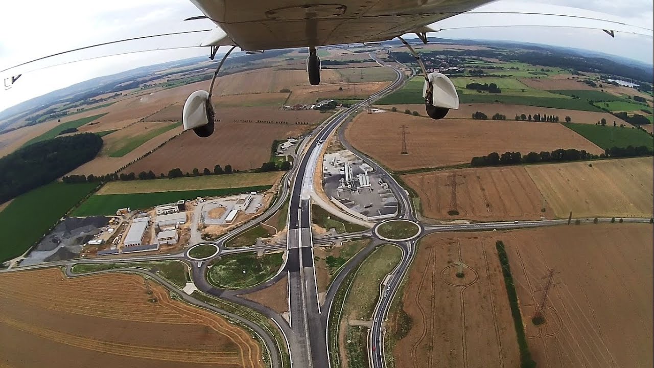 2024-07-26 Let podél nově budované dálnice D4 od Mirotic k Milínu (6 ...
