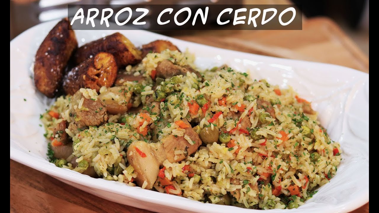 ARROZ CON CERDO EXQUISITA RECETA PARA NAVIDAD O PARA NEGOCIO - YouTube