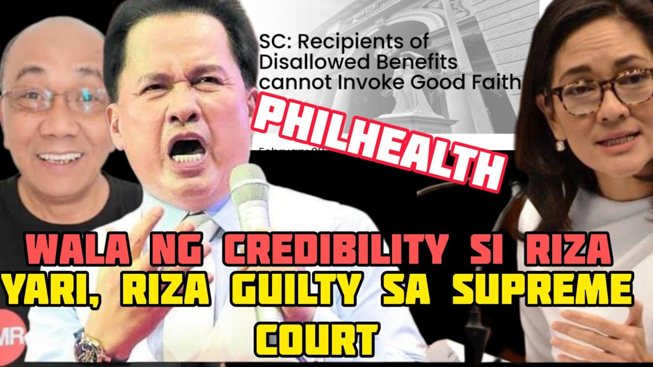 QUIBOLOY POWERS- kAY RIZA HONTIVEROS - GUILTY SA PHILHEALTH SUPREME ...