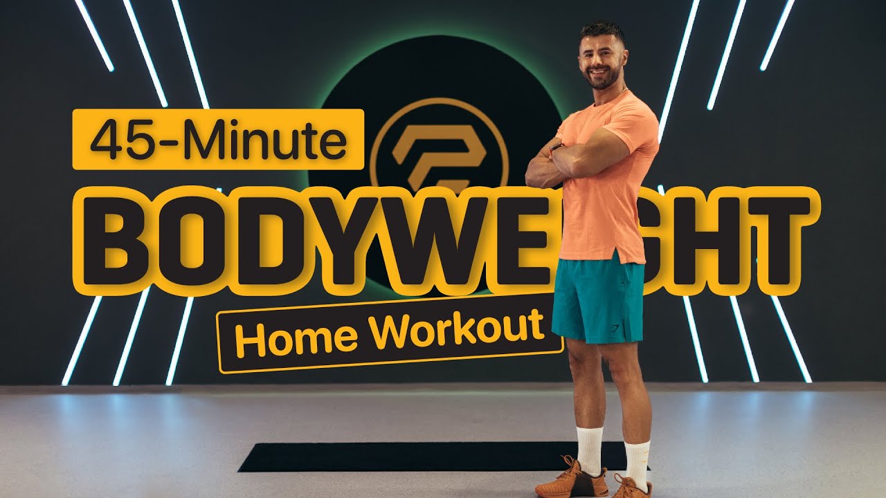 Full Body Workout (No Equipment) Home Routine - YouTube