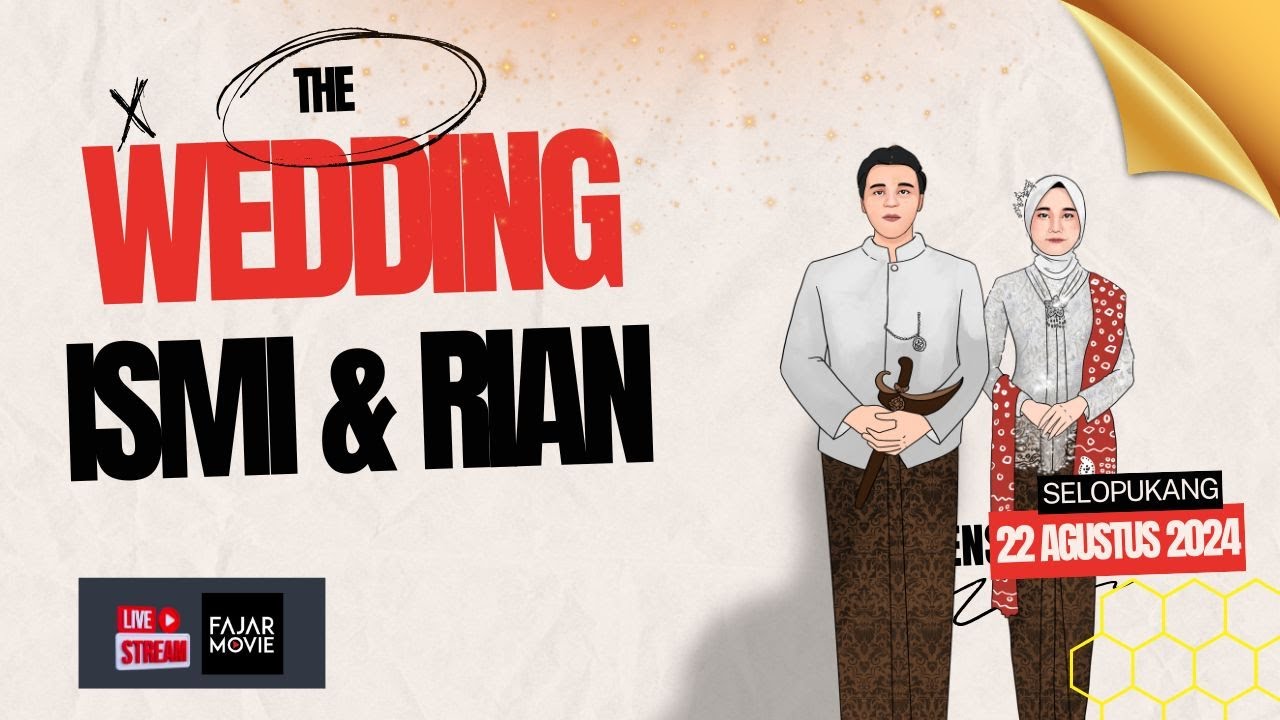 Live Wedding ISMIATI & RIAN EFENDY // SELOPUKANG 22 AGUSTUS 2024 - YouTube