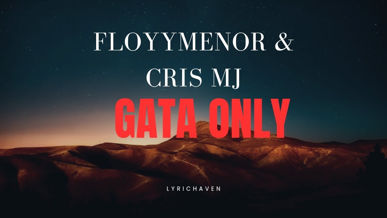 FloyyMenor ft. Cris MJ - Gata Only (Letrà/Lyrics Video) - YouTube