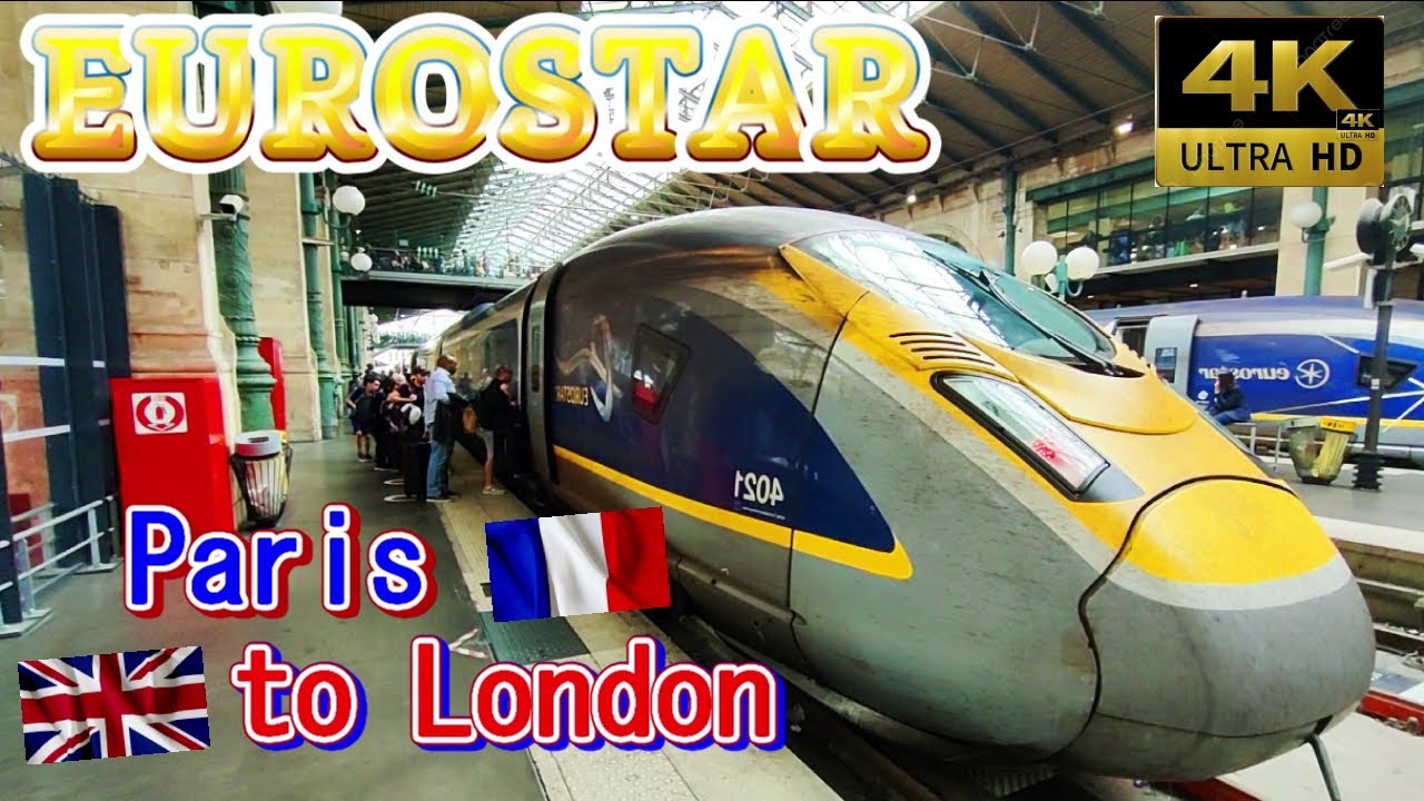 【EUROSTAR Window view】Paris to London - YouTube