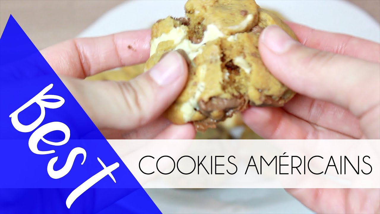 Une Recette pour les VRAIS Chocolate Chip Cookies des Etats-Unis ...