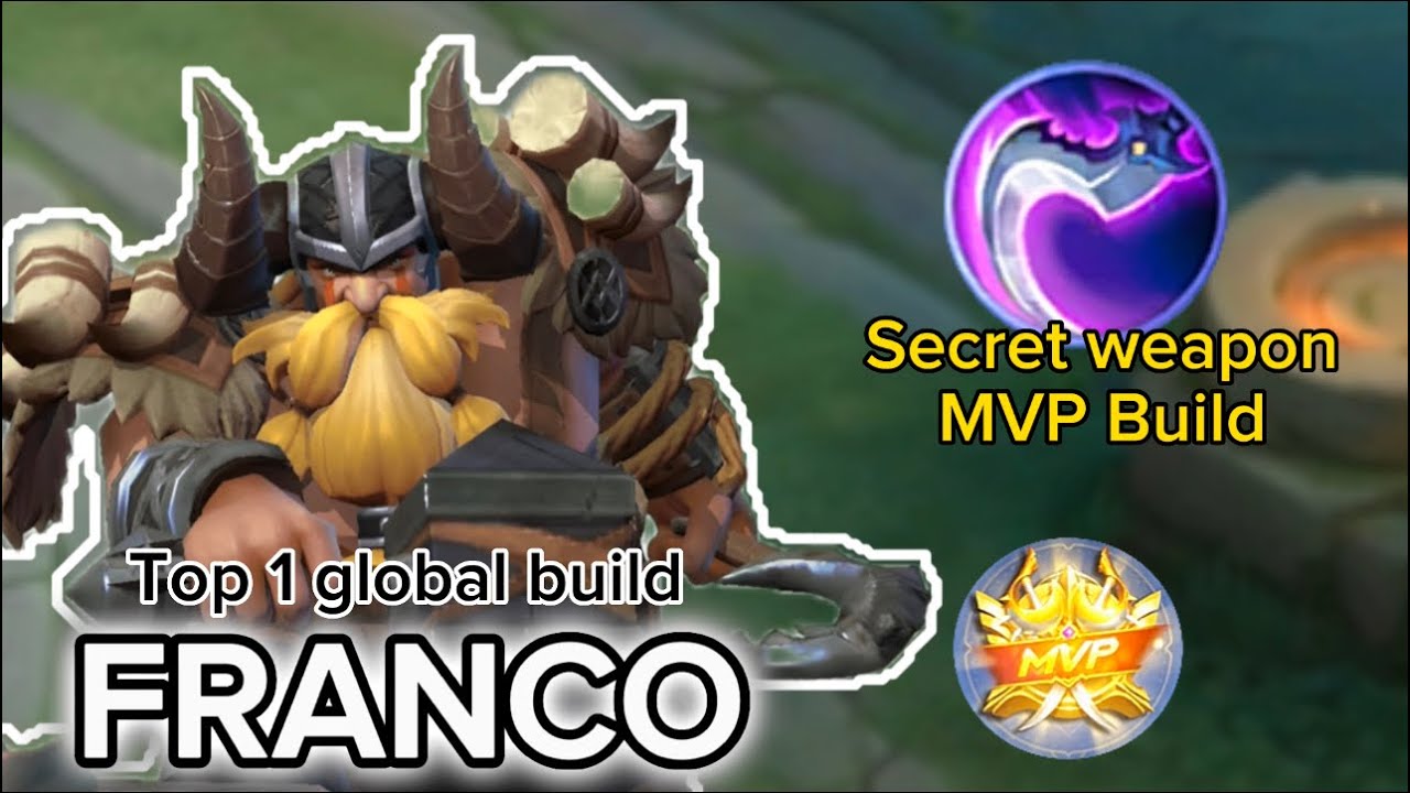 14 assist Secret build Franco damage hook,Instant MVP Tank roam ...