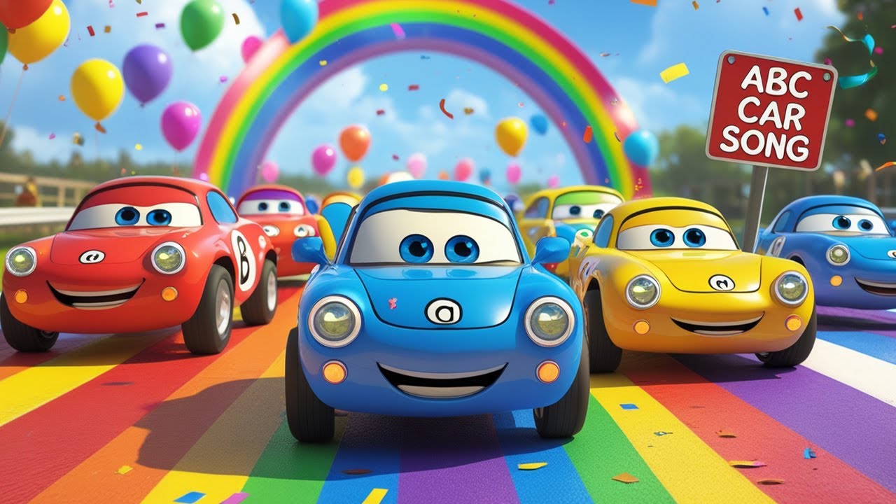 Alphabet Car Song | ABC Car Song for Kids | Learning ABC with Cars | nursery rhymes - YouTube