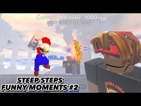 STEEP STEPS FUNNY MOMENTS #2! - YouTube