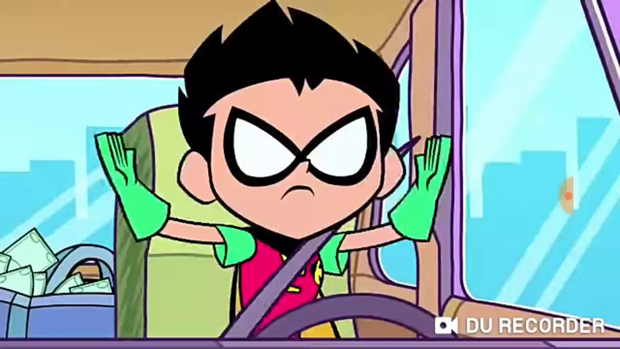 Teen Titans Go! Robin's driving test song extended version - YouTube