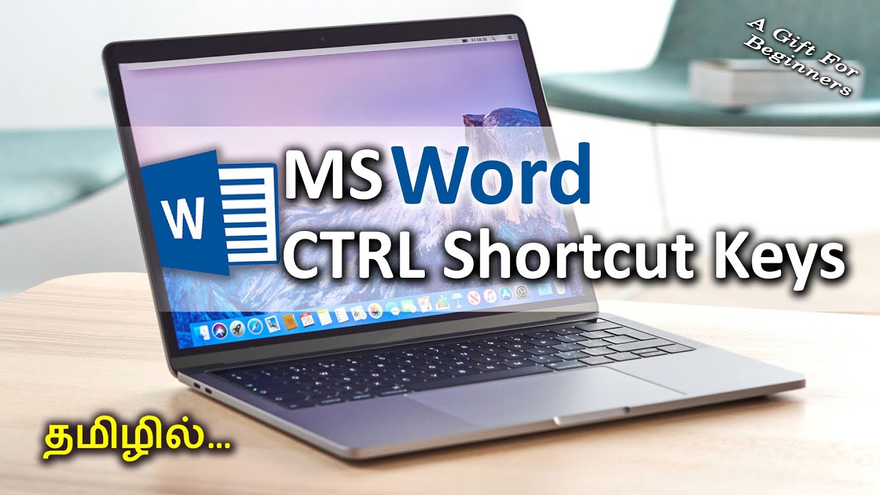 shortcut keys using control(CTRL) in Ms Word - YouTube