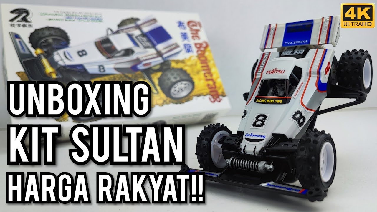 Unboxing Kit Sultan Harga Rakyat!! RZ Model - The Boomerang Jr (18004 ...